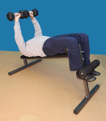 HYPER EXTENSION ROMAN CHAIR - 45 DEGREE